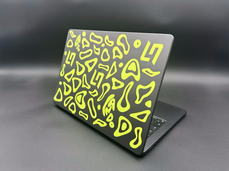 Lando Norris Helmet Neon Blob & Lando Logos x 105 Decal Sticker ...