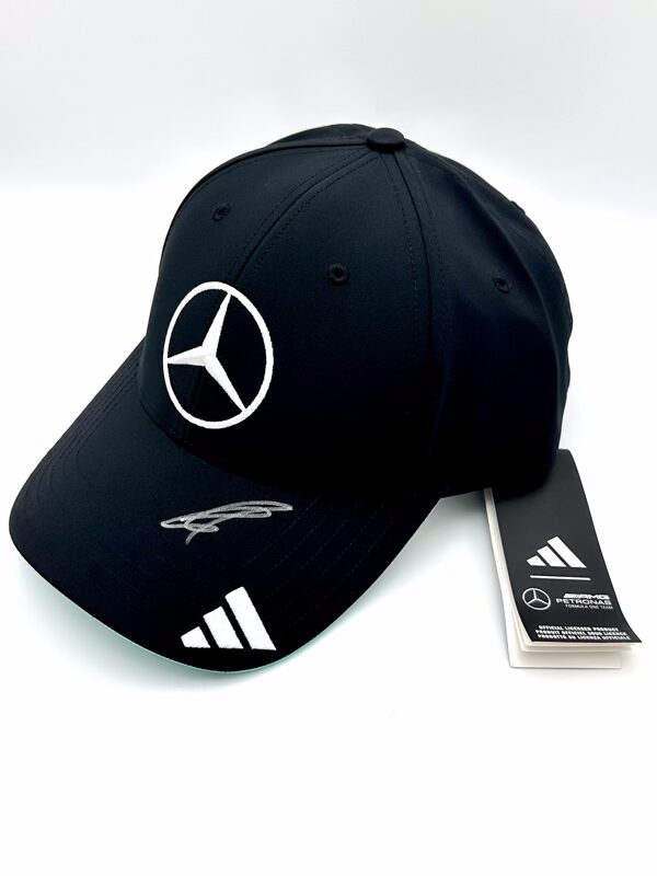 The Podium Place 2025 Mercedes Cap Signed by George Russell Plus ...