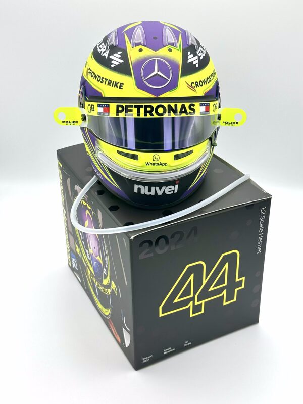 Lewis Hamilton 2024 Season Bell 1:2 Helmet Fully Upgraded The Podium Place