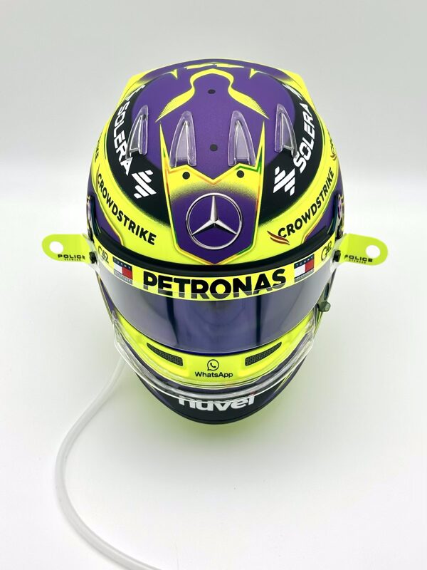 Lewis Hamilton 2024 Season Bell 1:2 Helmet Fully Upgraded The Podium Place