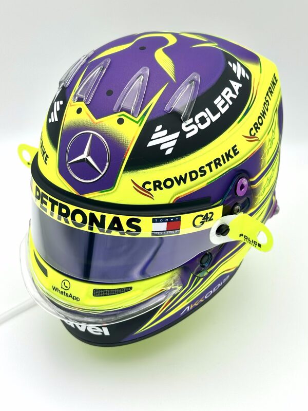 Lewis Hamilton 2024 Season Bell 1:2 Helmet Fully Upgraded The Podium Place
