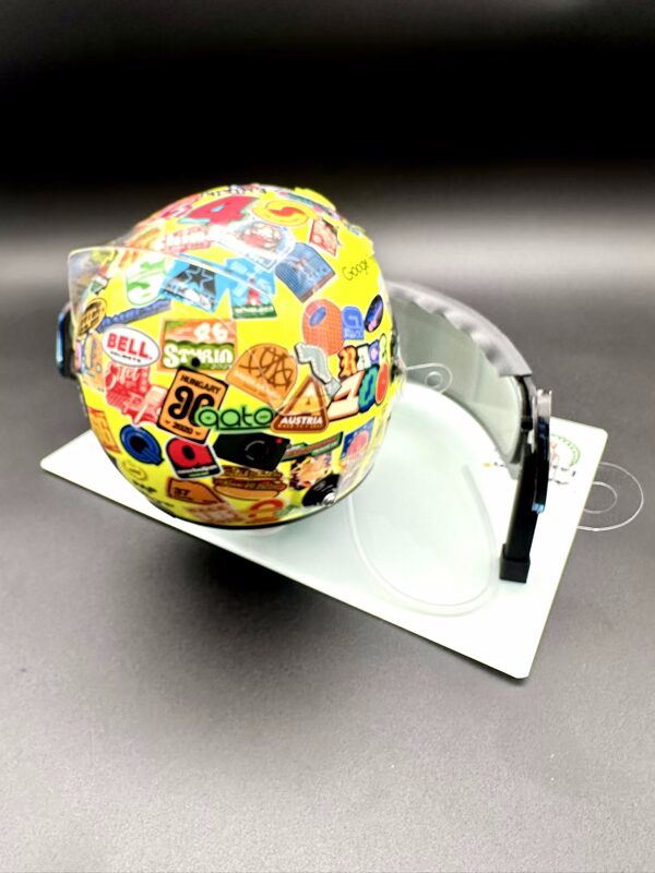 Lando Norris 2023 COTA Used F1 BELL HP77 1:1 Visor, Display & 1:2 Helmet