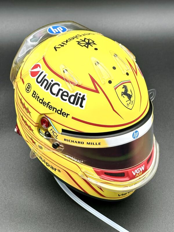Lewis Hamilton 2025 Season Bell 1:2 Helmet Fully Upgraded Late Season ...
