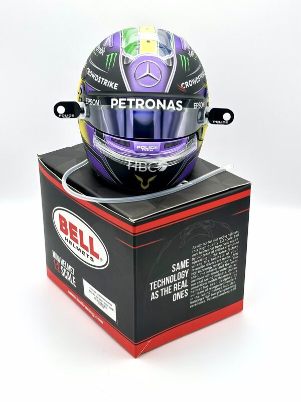 Lewis Hamilton 2021 Brazil Bell 1:2 Helmet Fully Upgraded The Podium Place
